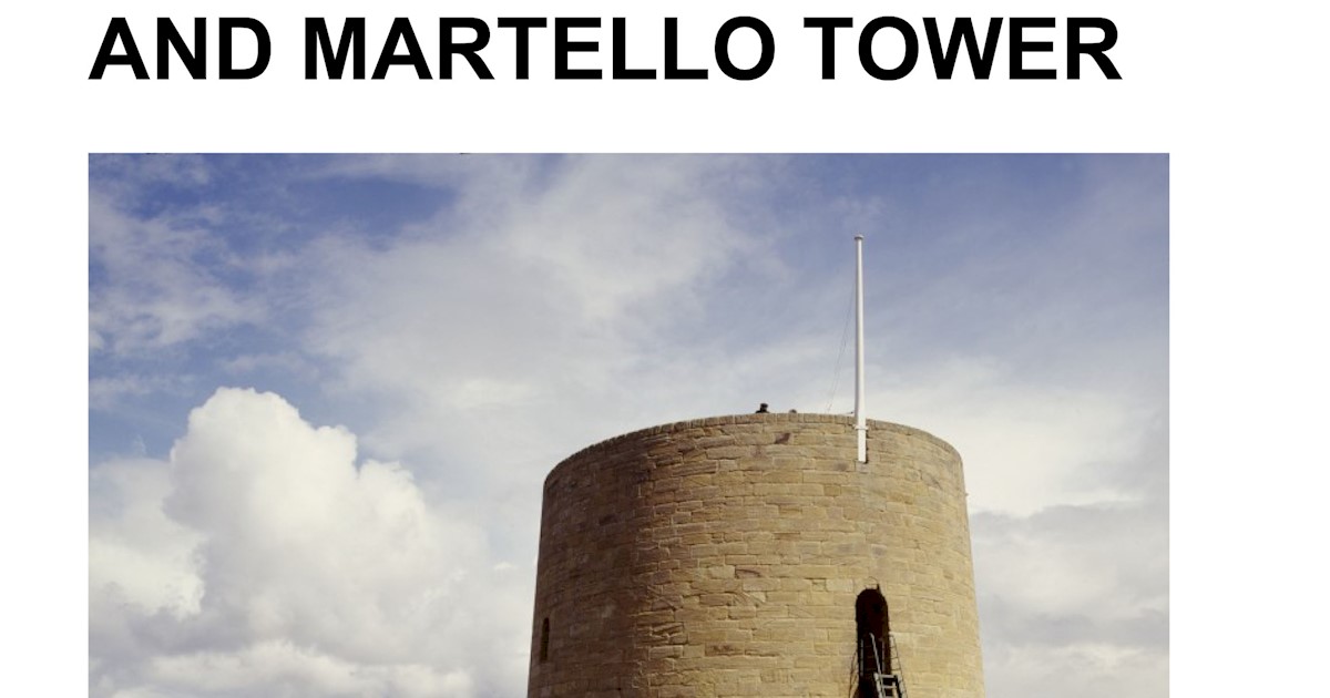 Hackness Battery and Martello Tower Statement of Significance | HES