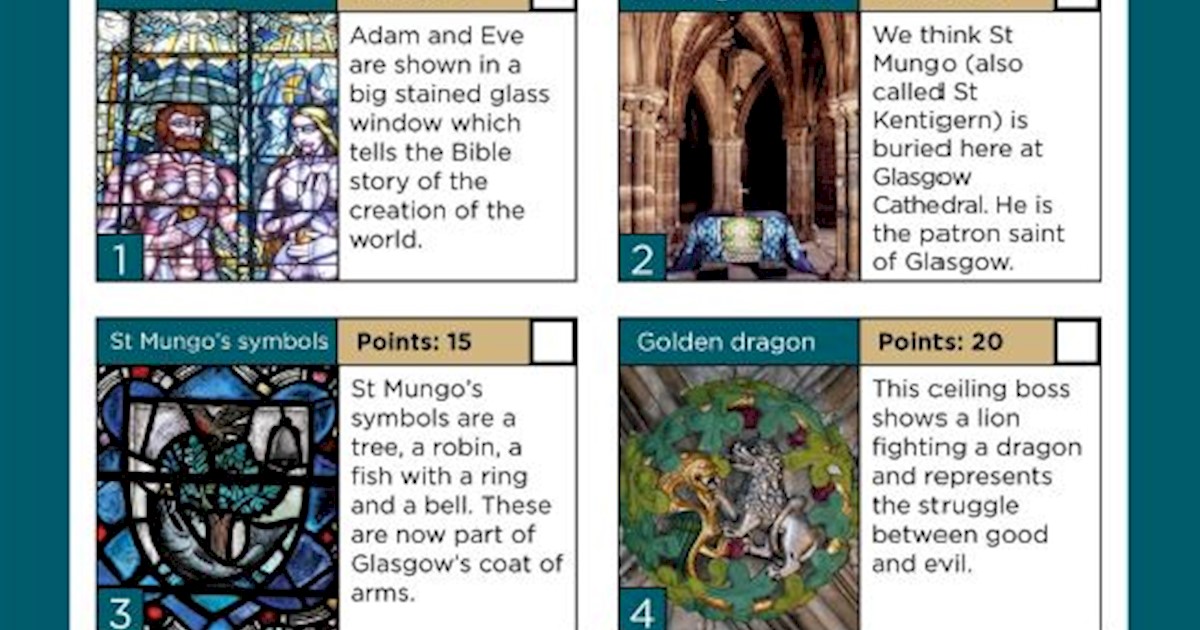 Glasgow Cathedral Symbols Spotter Hunt | Historic Environment Scotland