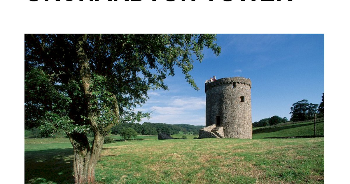 Orchardton Tower Statement of Significance | Hist Env Scotland