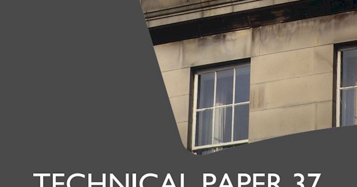 Technical Paper 37: Hygrothermal Properties of Scottish Masonry Materials