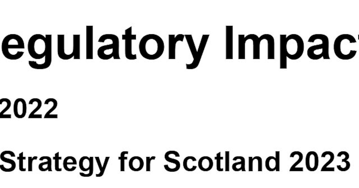 Business and Regulatory Impact Assessment (BRIA) Initial Screening Draft